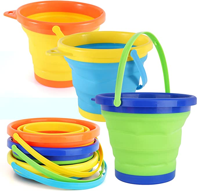 Collapsible Beach Buckets (3 pack) - The Urban Traveler - Toronto ...